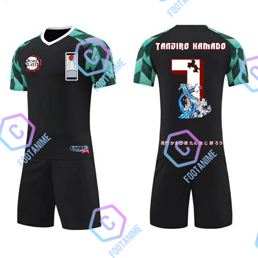 Maillot de football Demon slayer "Kamado Tanjiro" – Foot Anime